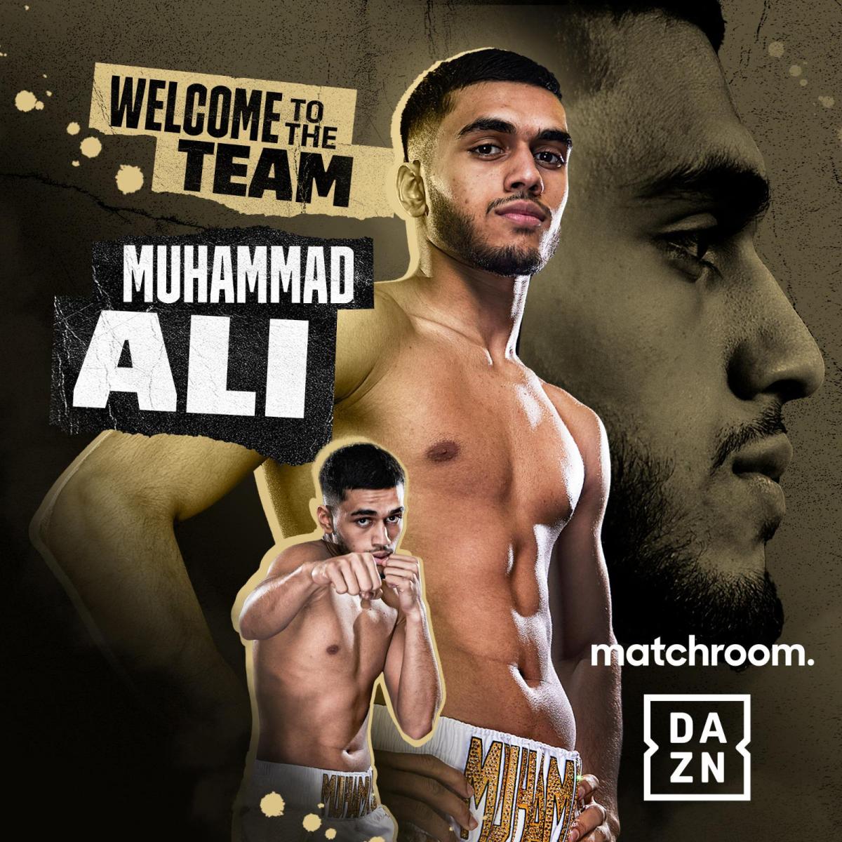MATCHROOM SIGN MUHAMMAD ALI – TOPCLASSBOXING