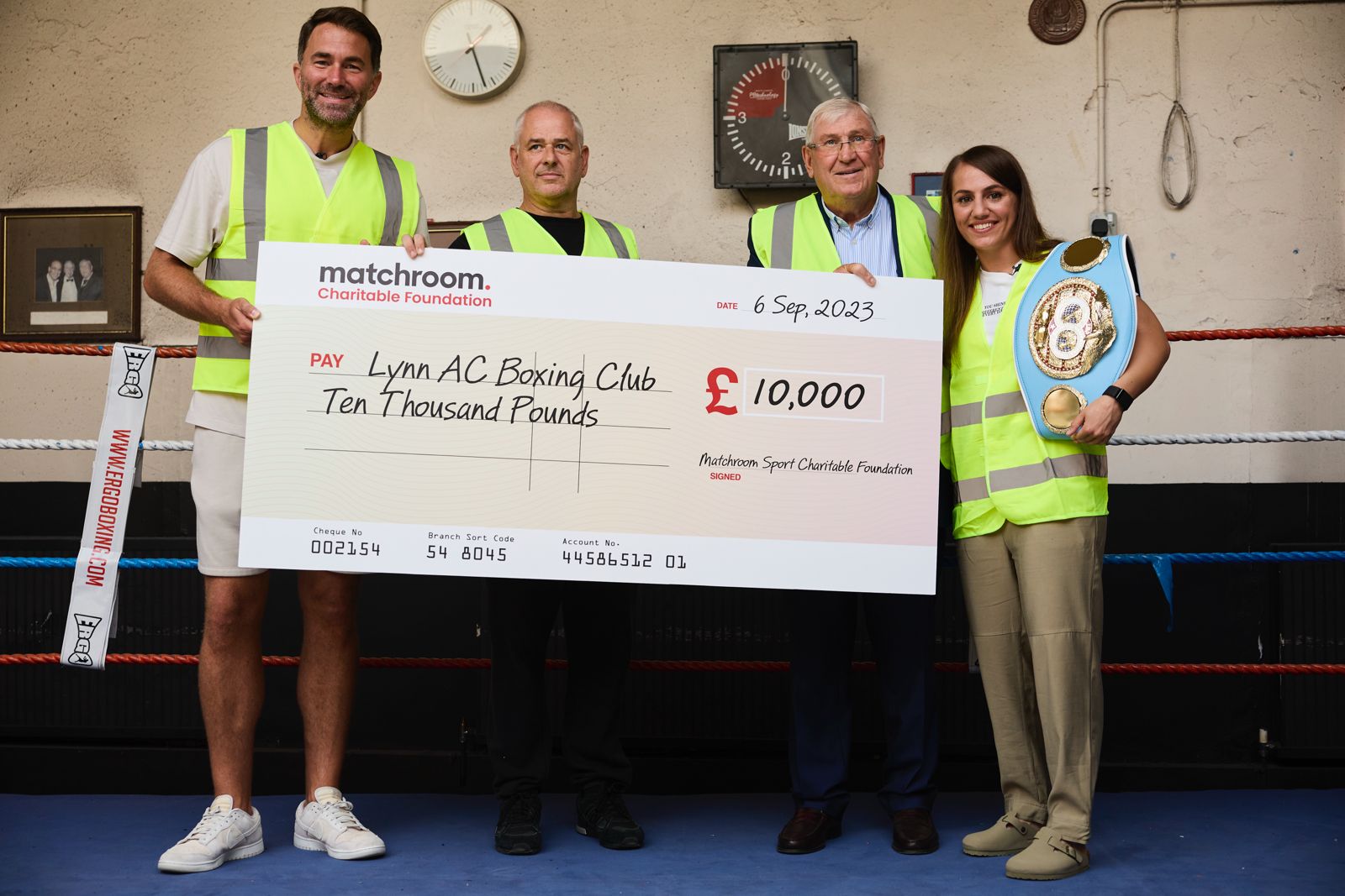 MATCHROOM RE-OPENS BRITAIN’S OLDEST AMATEUR BOXING CLUB AS RESCUE ...